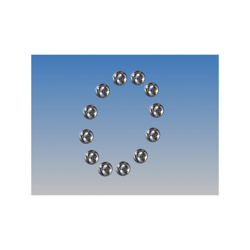 CERAMIC DIFF BALL SET (12 PCS)